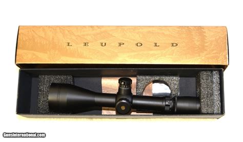 Leupold Mark 4 4 5 X 14 50mm Objective With Factory Box