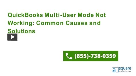 Quickbooks Multi User Mode Not Working Common Causes And Solutions Presentation Free To Download
