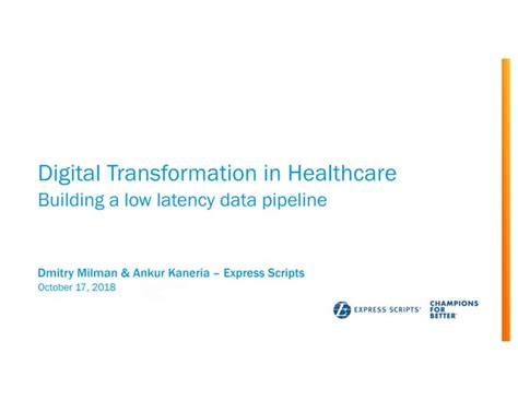 Digital Transformation In Healthcare With Kafka—building A Low Latency