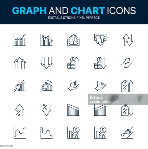 아이콘을 늘리거나 줄입니다 성장 아이콘 및 통계 기호 집합입니다 사업 성장 아이콘 증가 개인 개발 그래프 및 차트 관련 라인 벡터 아이콘에 대한 스톡 벡터 아트 및 기타