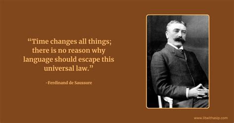 Ferdinand De Saussure Quotes