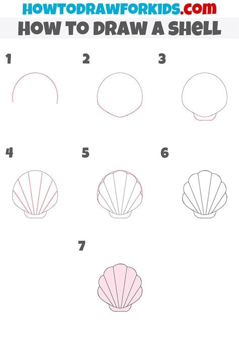 How To Draw A Shell