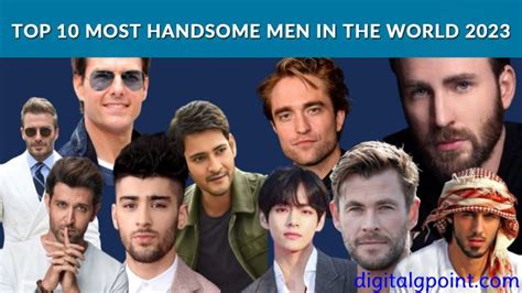Top 10 Most Handsome Men In The World 2023 Digitalgpoint