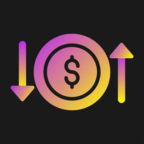 Cash Flow Problems Vector Icon 28160329 Vector Art At Vecteezy