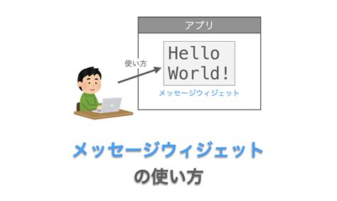 Tkinterの使い方：メッセージウィジェット（message）の使い方 だえうホームページ
