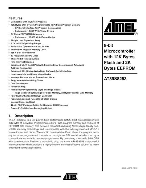 Pdf 8 Bit Microcontroller Ak Modul Busport 0 Is An 8 Bit Open Drain