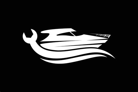 Boat Repair Logo Design Template 31739735 Vector Art At Vecteezy