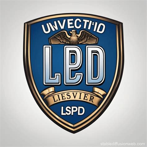 Lspd Logo Design Concept Stable Diffusion Online
