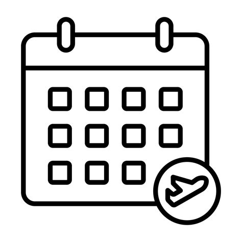 Schedule Vector Icon 21711032 Vector Art At Vecteezy