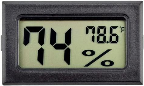 Digital Hygrometer Thermometer Room Calibrated Humidity