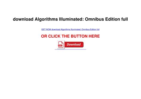 Ppt Download Algorithms Illuminated Omnibus Edition Full Powerpoint Presentation Id12077637