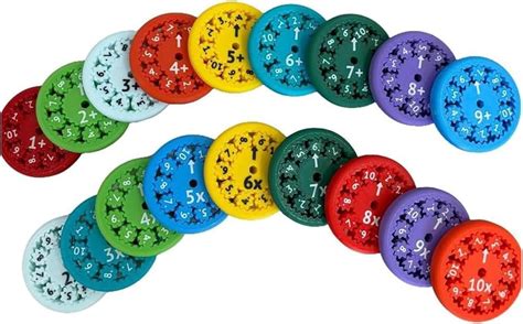 9 18pcs Math Fidget Spinner Math Fact Fidget Spinners Addition