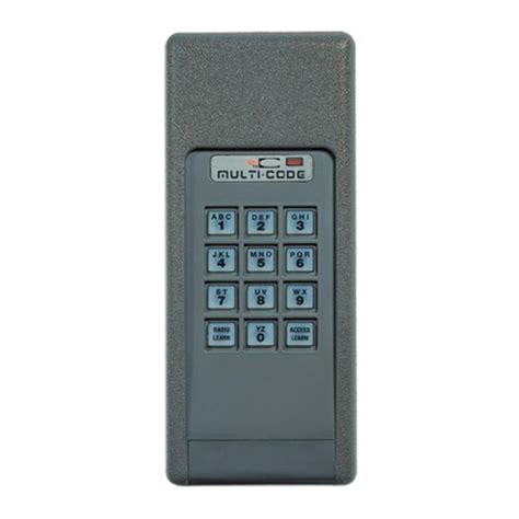 LINEAR MULTI CODE INSTALLATION INSTRUCTIONS Pdf Download ManualsLib