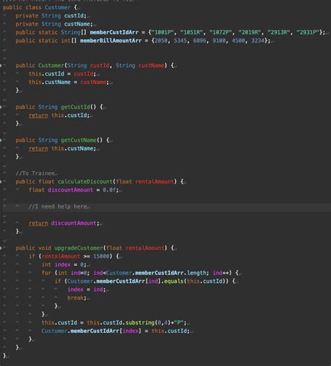 Solved Public Class Customer Private String Custid