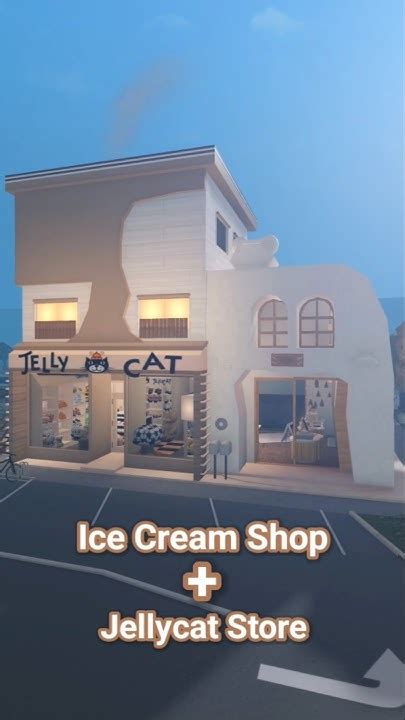 🤩i Made An Ice Cream Shop Jellycat Store In Bloxburg Shorts Bloxburg Bloxburgbuild Roblox