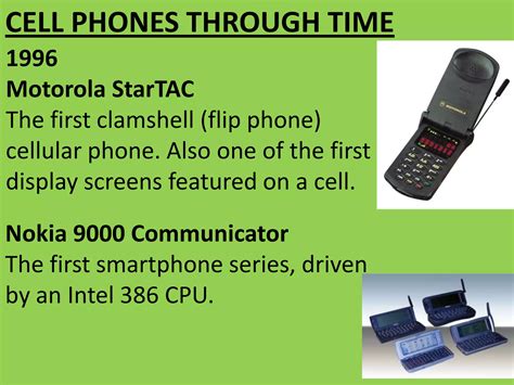 History Of The Cell Phone Pptx