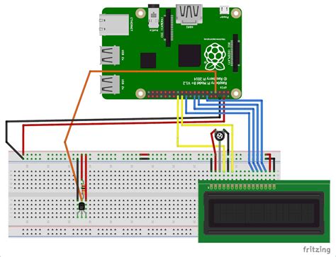 Ds18b20 Temperature Sensor Circuit Diagram Ds18b20 Temperatu