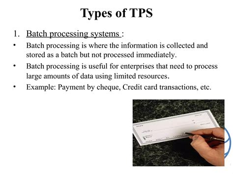 Transaction Processing System Ppt Databases Computer Software And Applications