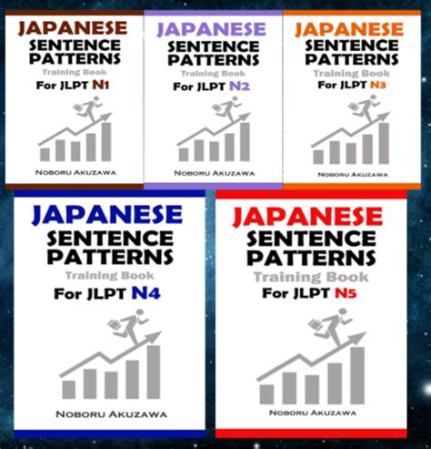 Japanese Sentence Patterns Training Book For Jlpt N 1 2 3 4 Inspire Uplift