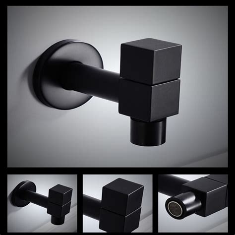 Veggmontert Kran Messing Enkelt Kald Vask Kran Sva Vicedeal