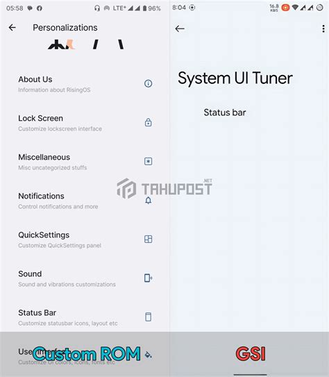 perbedaan custom rom dan gsi pada android tahupost
