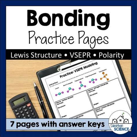 Chemistry Practice Lewis Structures Polar Bonding Vsepr Molecular Geometry