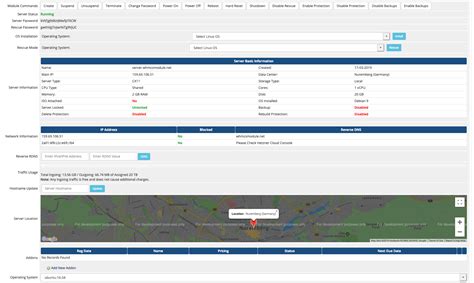 Whmcs Module Hetzner Cloud Automation