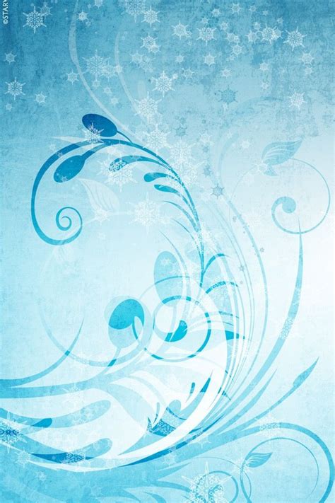 Light Blue 2000s Background Frutiger Aero Winter Wallpaper Blue
