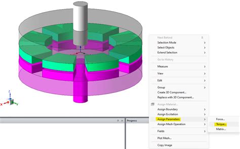 Ansys Maxwell Magnetic Coupler Torque Vs Angle Analysis