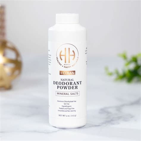 100 Natural Deodorant Powder Hh Science