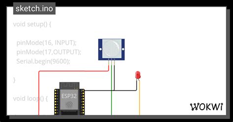 IR Sensor ESP32 Wokwi ESP32 STM32 Arduino Simulator
