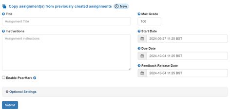 Setting Up A Turnitin Assignment Dcad Digital Help Guides