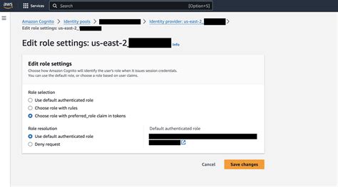 Is It Possible To Tell Cognito To Use The Role Of A User Group Instead