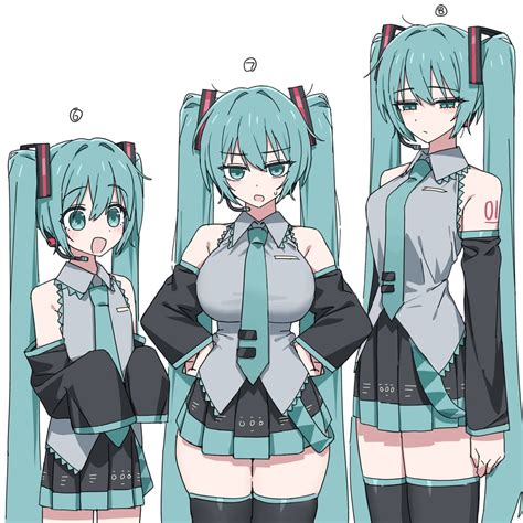 Hatsune Miku Vocaloid Drawn By Channel Caststation Danbooru