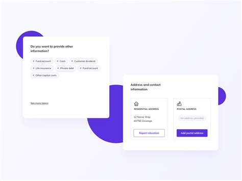 Day Profile Settings UI Design On Behance
