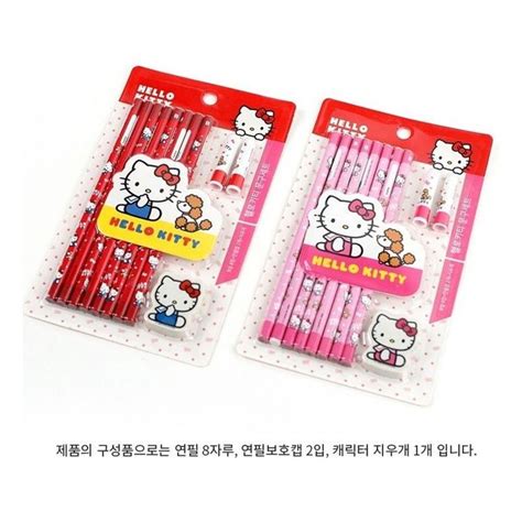 초등 실용적인 N62639c4a32 학생 캐릭터 연필 지우개 연필캡 문구세트 1ea 홈플러스 택배배송