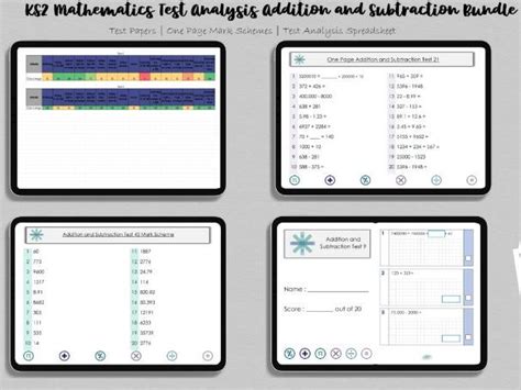 Ks2 Addition And Subtraction Assessment Bundle Teaching Resources