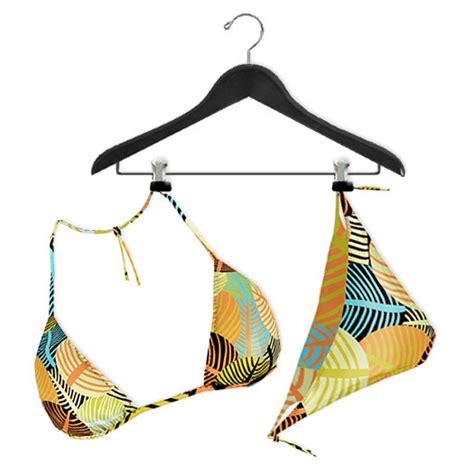 Second Life Marketplace Mimikri Capri Bikini Leaf