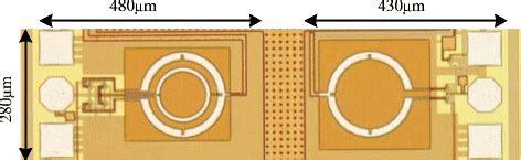 The Chip Photo Of The Detectors Download Scientific Diagram