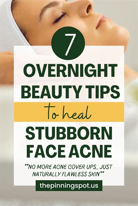 How To Clear Face Acne In 1 Week Artofit
