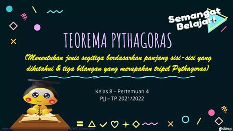 Teorema Pythagoras Menentukan Jenis Segitiga And Tripel Pythagoras