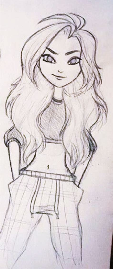 Drawings Of People Easy Drawing Improvement Challenges