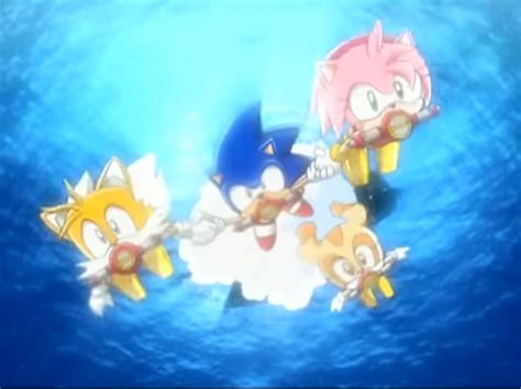Sonic X Sonic Team Scuba Diving By Yesieguia On Deviantart