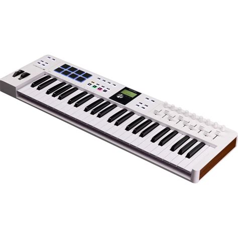 Arturia Keylab Essential 49 Keylab Essential Mk3 Universal Midi Controller White Ms The