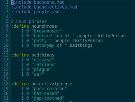 GitHub Vmchale Madlang Vim Vim Syntax Highlighting For The Madlibs Templating DSL