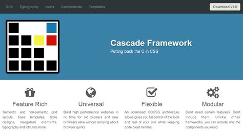 Github Jslegerscascadeframework Cascade Framework