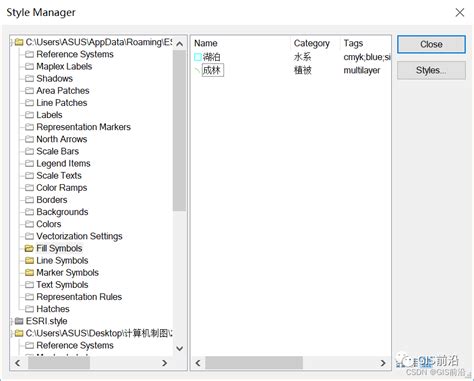 arcgis制图技巧：制图入门与点、线、面状符号制作 arcgis线状符号制作 csdn博客
