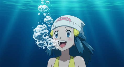 Pokemon Dawn Talks Underwater By Chrisgraduate28 On Deviantart