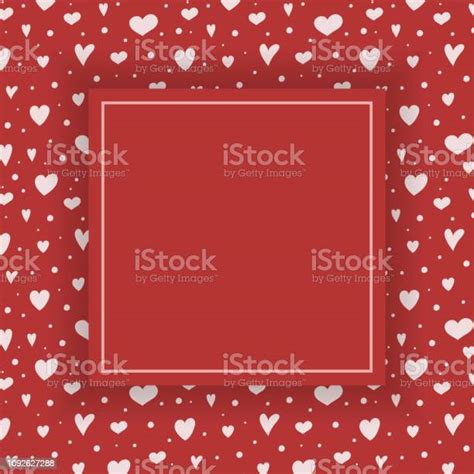손으로 그린 마음으로 빈 인사말 카드 서식 파일입니다 발렌타인의 날 개념입니다 벡터 0명에 대한 스톡 벡터 아트 및 기타 이미지 0명 2월 3월 Istock