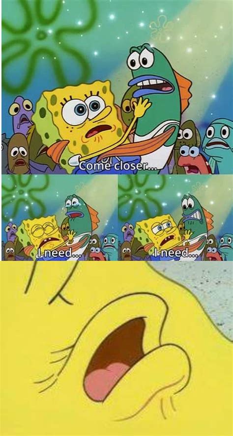 Spongebob Whisper Blank Template Imgflip